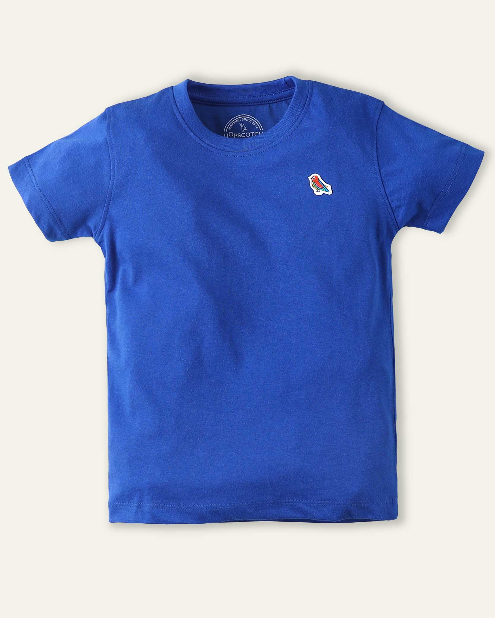 Royal Blue Basic T-Shirt – Hopfair.pk