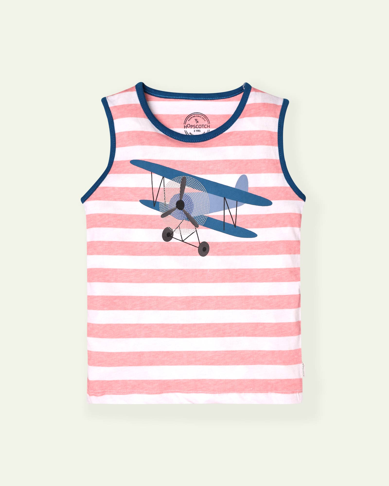 Striped Airplane Tank Top – Hopfair.pk