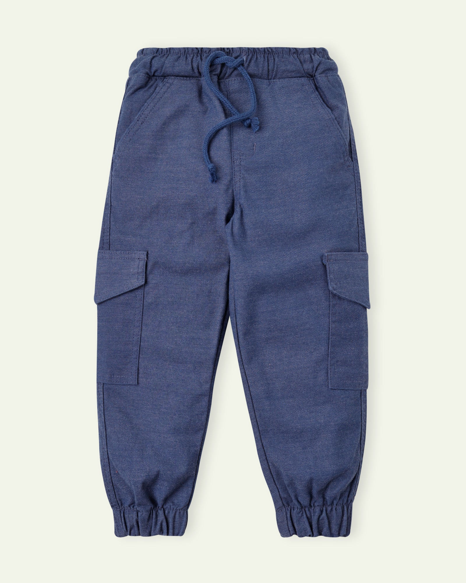 Blue Heather Pull Up Pants – Hopfair.pk