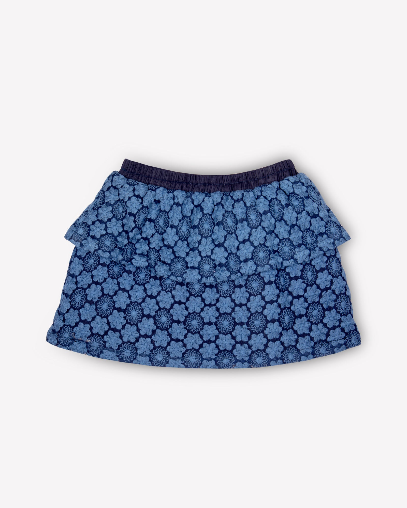 Navy Blue Net Skirt – Hopfair.pk